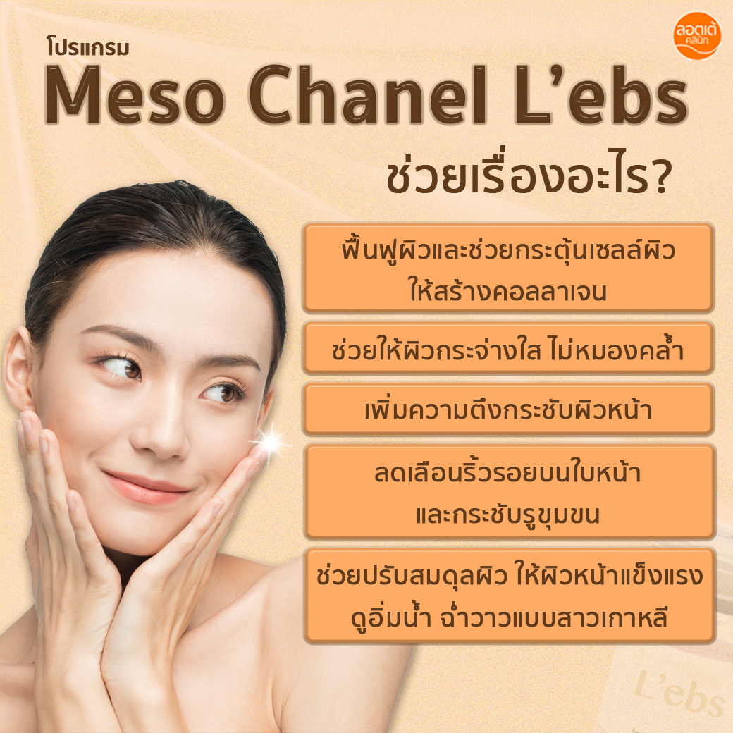 โปรแกรม Meso Chanel L'ebs คืออะไร