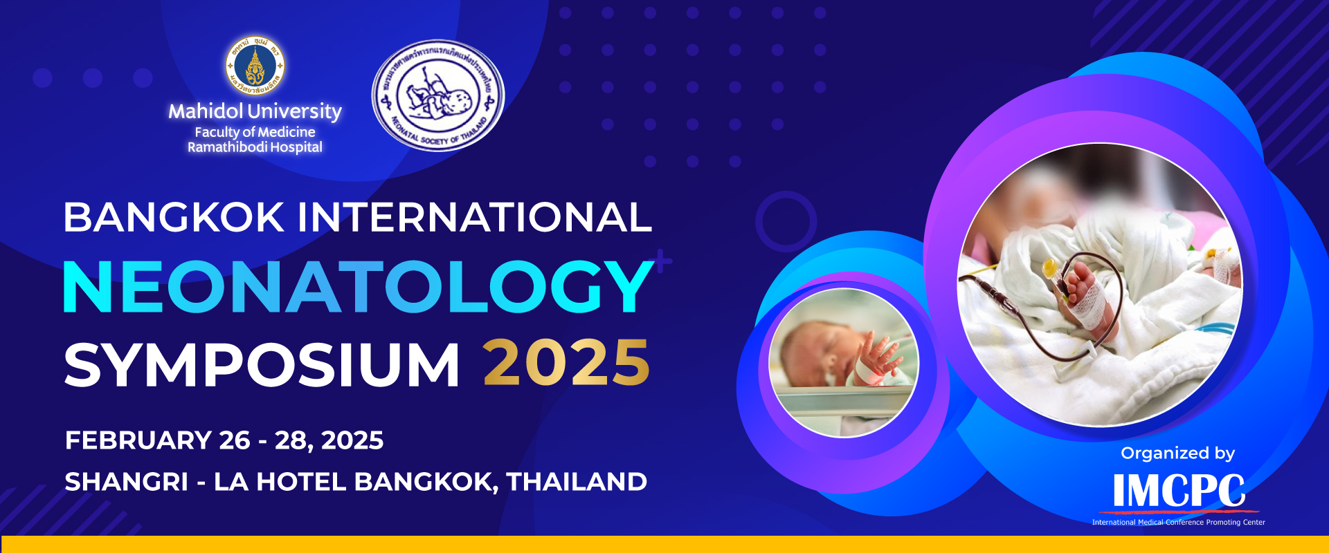 Bangkok International Neonatology Symposium 2025 - imcpcthailand