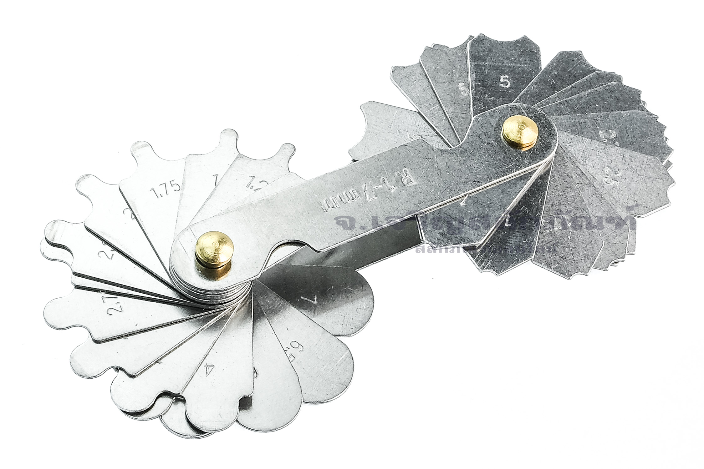 หวีวัด R เกจวัดรัศมี (Radius Gauge) R1-7.0 mm