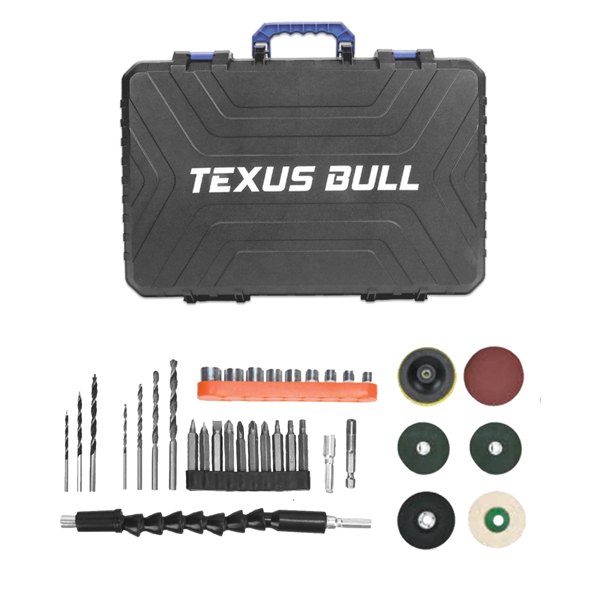 ชุดสว่านกระแทกและเครื่องเจียรไร้สาย 20V TEXUS BULL รุ่น TX-8241 (แบต 4 ...
