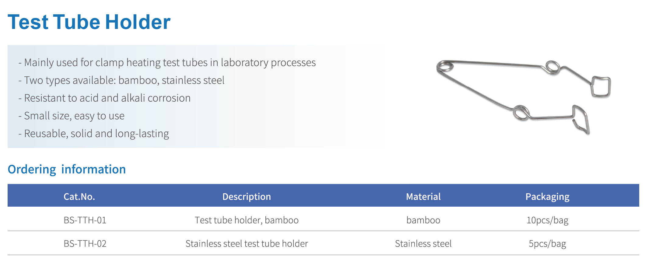 Test Tube Holder