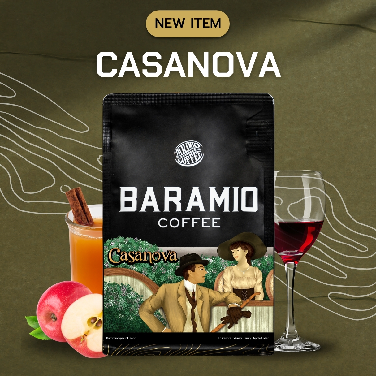 Baramio Coffee Bean เมล็ดกาแฟคั่วปลีก-ส่ง