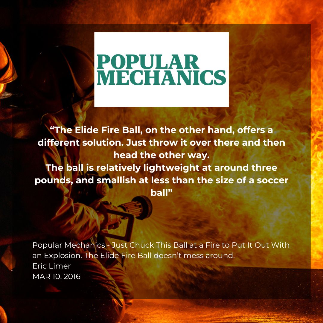 ELIDE FIRE® Official - Fire Extinguishing Ball