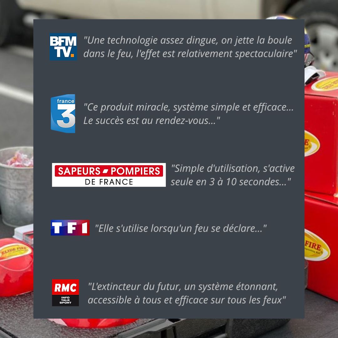 Elide Fire® Official - Fire Extinguishing Ball