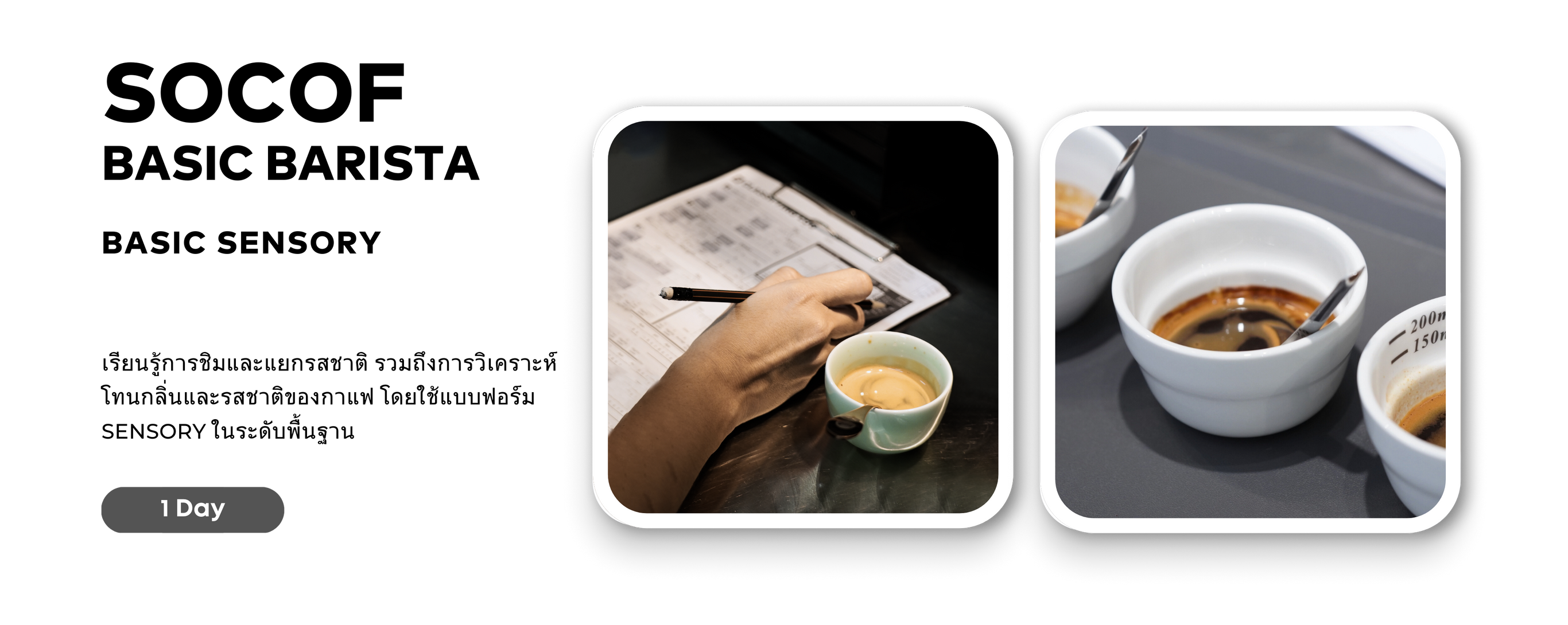 SOCOF Basic Barista - ministryofroasters