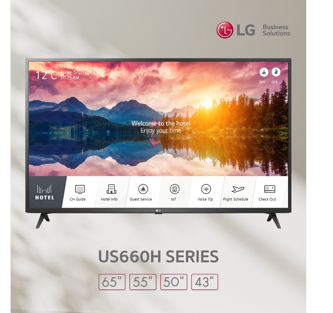 LG Commercial Smart Hospitality Hotel TV