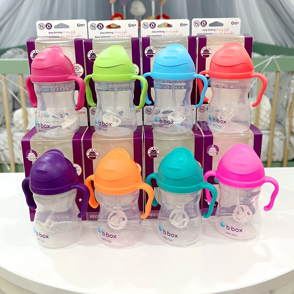 BBOX Sippy Cup แก้วหัดดื่มพร้อมหลอดถ่วงน้ำหนัก สีสดใส