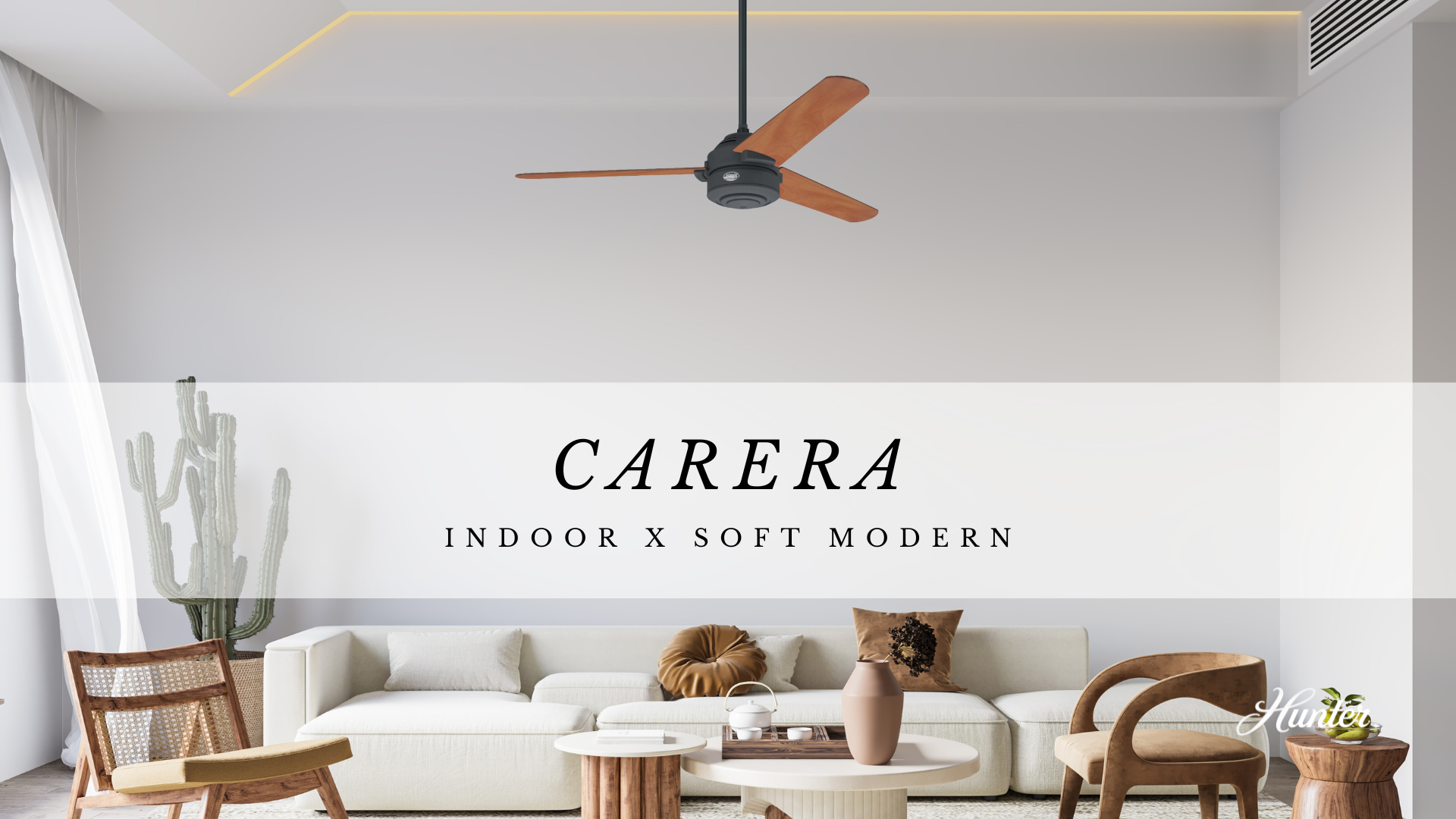 Hunter Modern Ceiling Fan - พัดลมเพดานโมเดิร์น