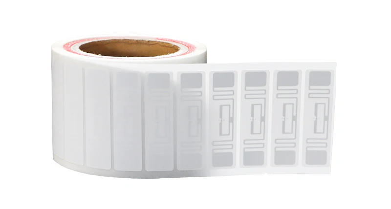 ฉลากสติ๊กเกอร์ แท็ก RFID UHF Tag Label Adhesive 73x24mm