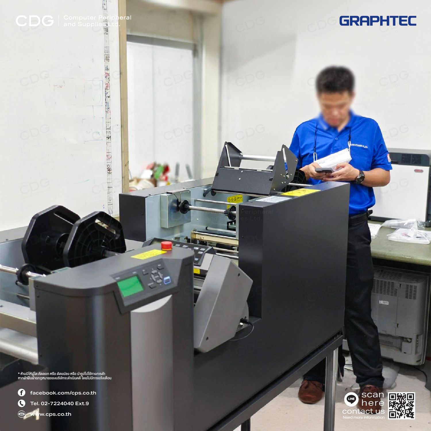 Graphtec Cutting Plotter DLC1000 Digitals Label Finishing - cps