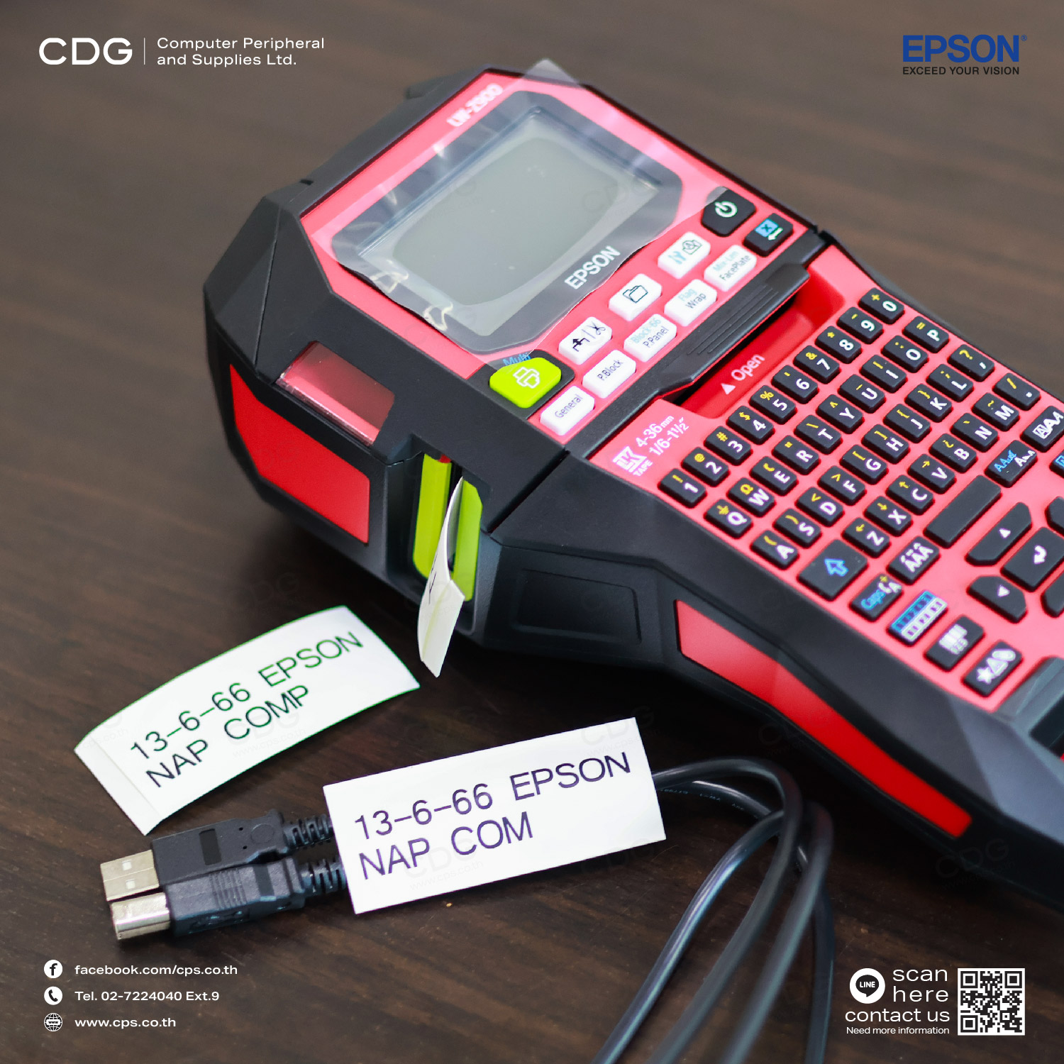 Label Printer EPSON LW-Z900FK (Industrial Grade)