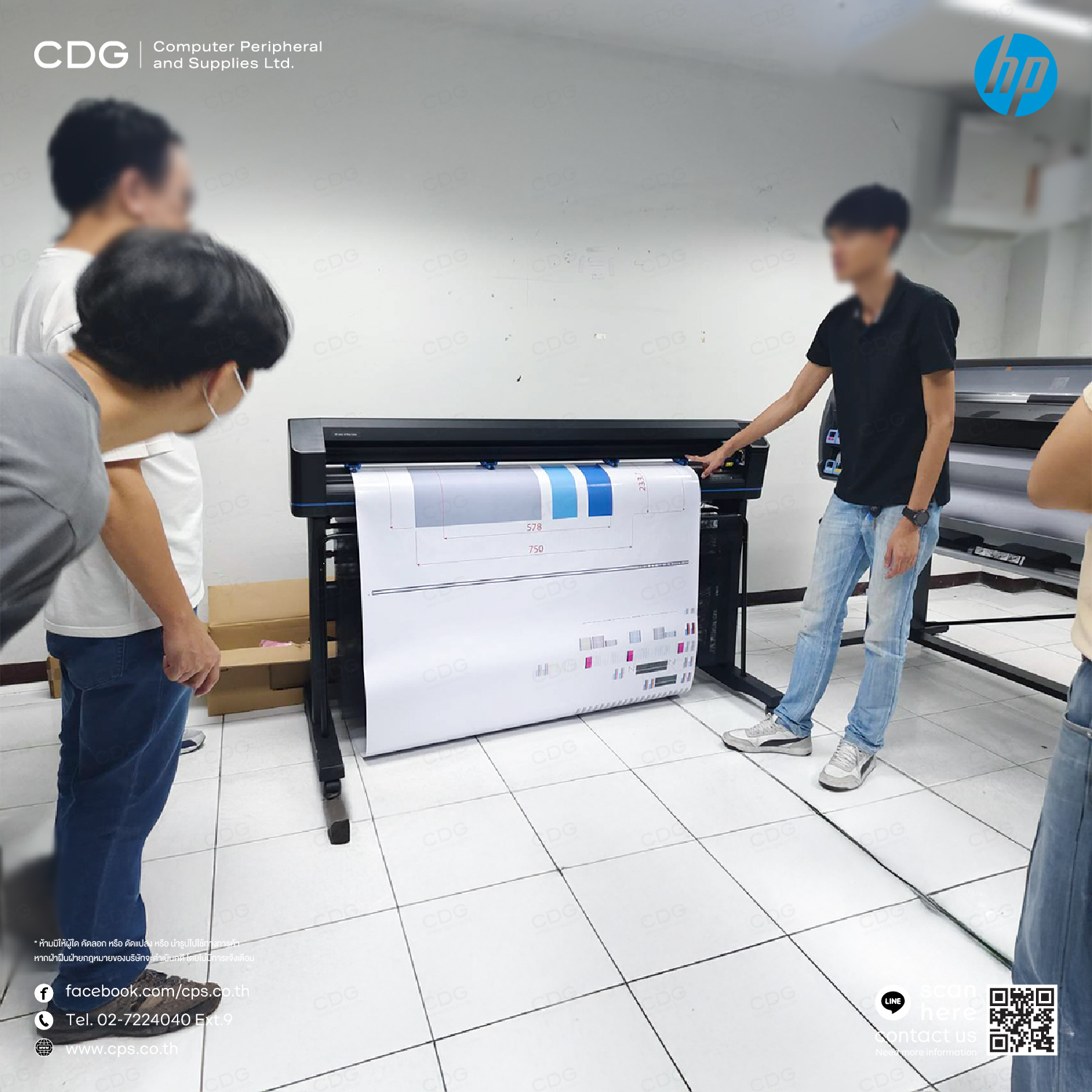 เครื่องพิมพ์ HP Latex 315 Print and Cut Solution (1.37-m)
