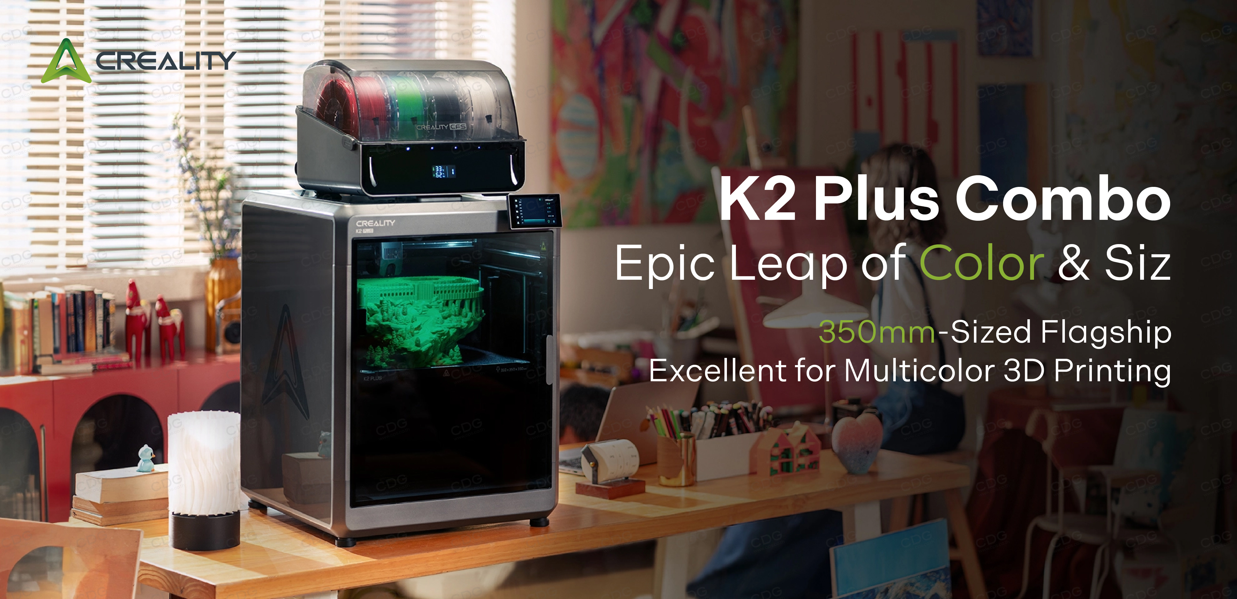 Creality K2 Plus Combo 3D Printer