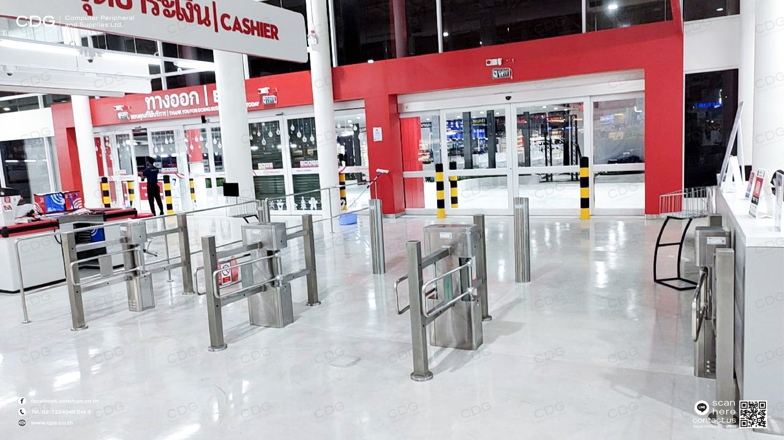 Stainless Steel Swing Gate Model X310