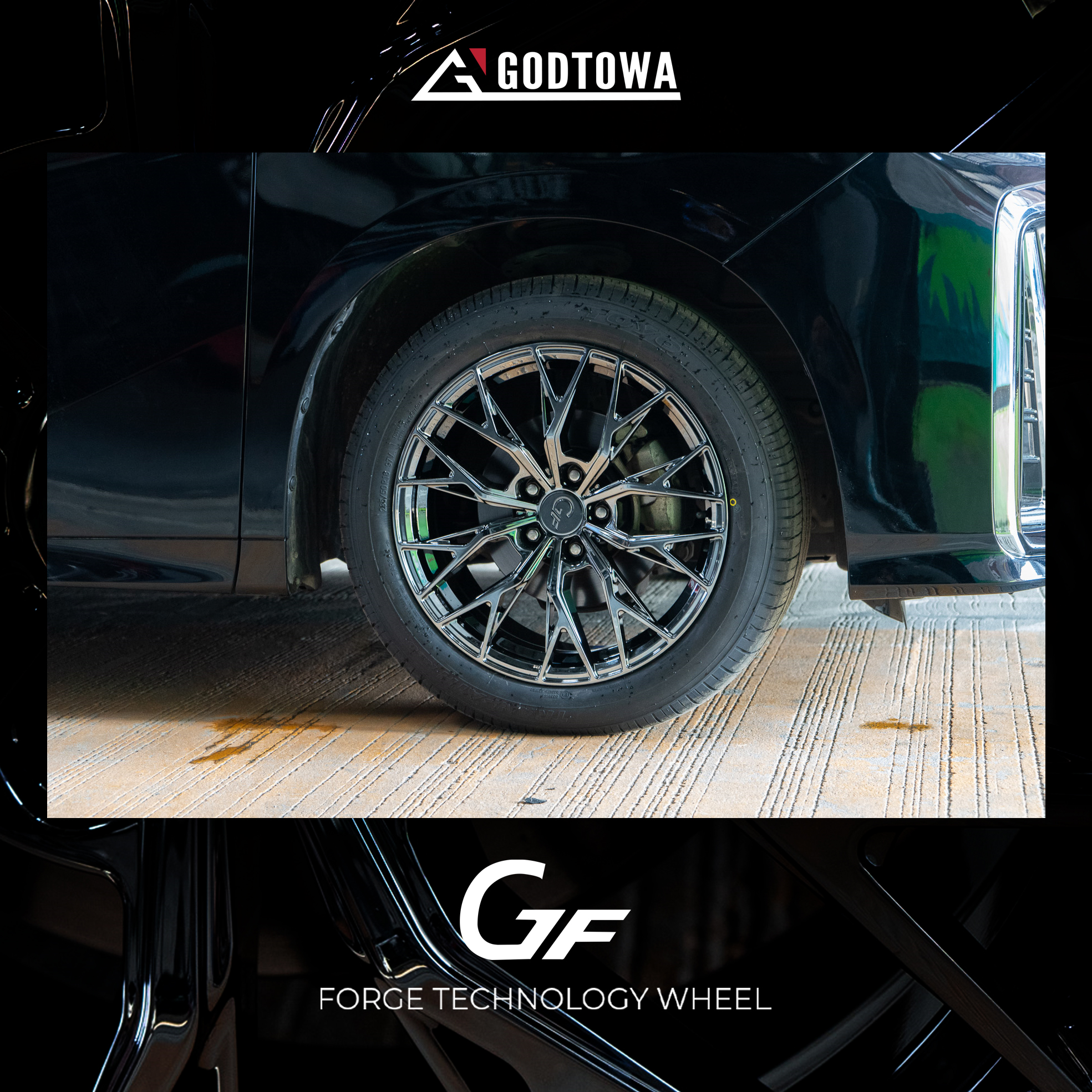 ล้อแมกซ์ G FORGED ตรงรุ่นสำหรับรถยนต์ ALPHARD/VELLFIRE