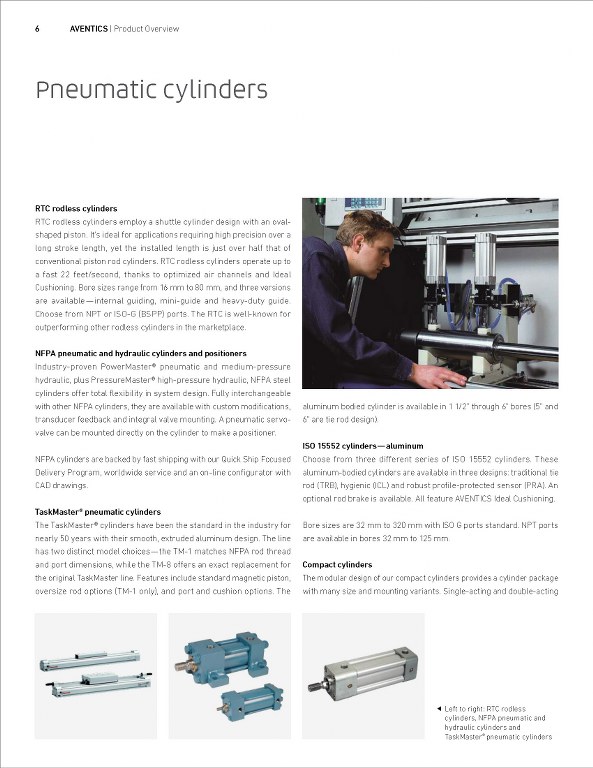 AVENTICS PNEUMATIC PRODUCT