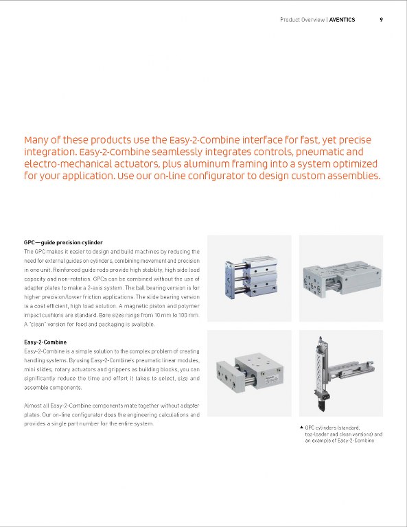 AVENTICS PNEUMATIC PRODUCT