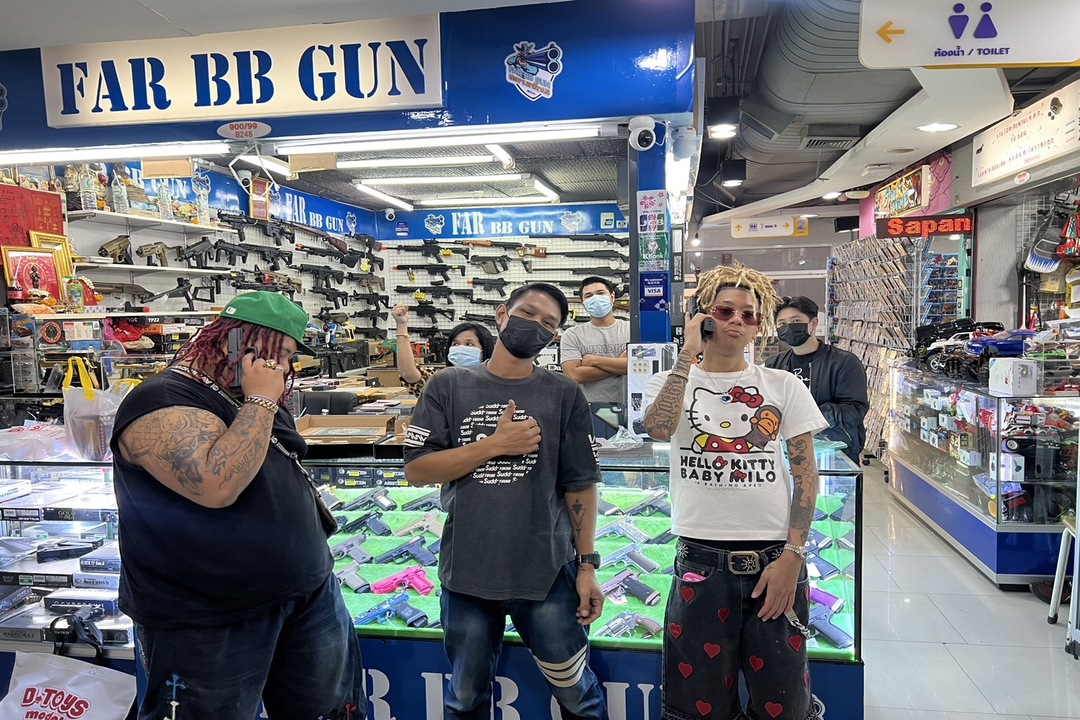 FARBBGUN Mega Plaza Sapanlek ปืนบีบีกัน ของเล่น Airsoft Guns