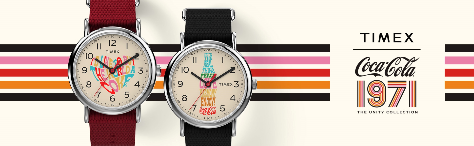 นาฬิกาข้อมือ Timex X Coca Cola ของแท้มีรับประกันจาก Timedeco - tdccorp