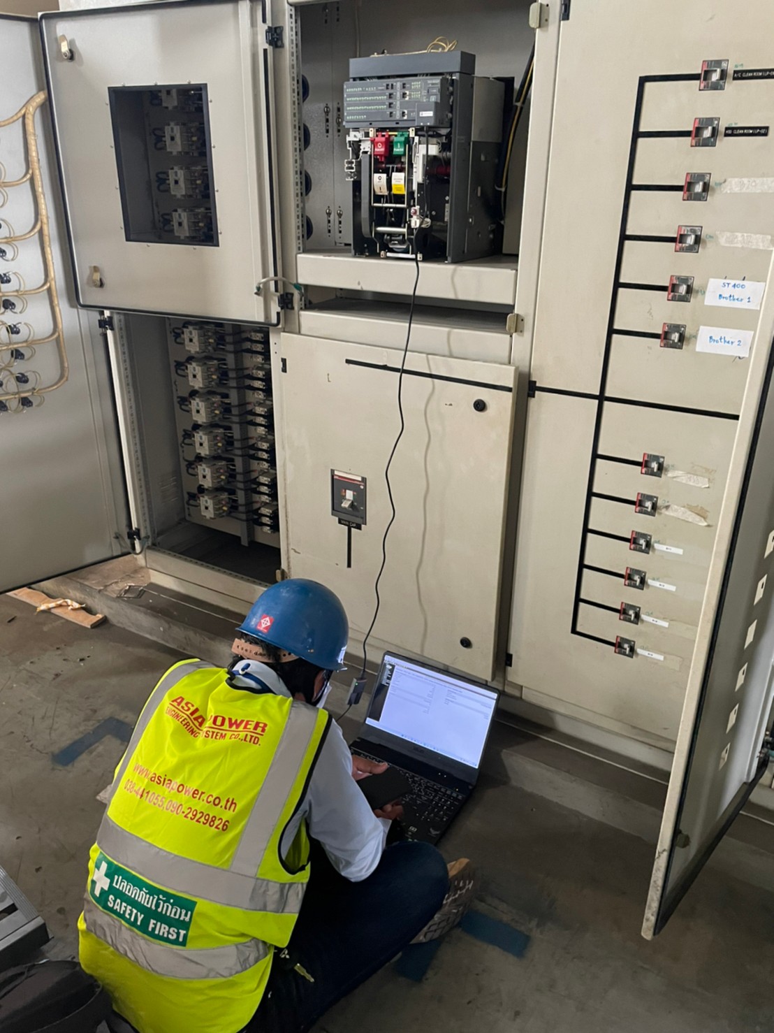 TestACB Air Circuit Breaker ทดสอบเบรกเกอร์ACB