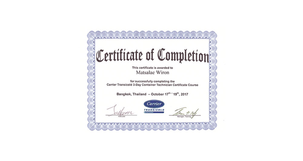 Greating Fortune Container Service (Thailand) Co.,Ltd