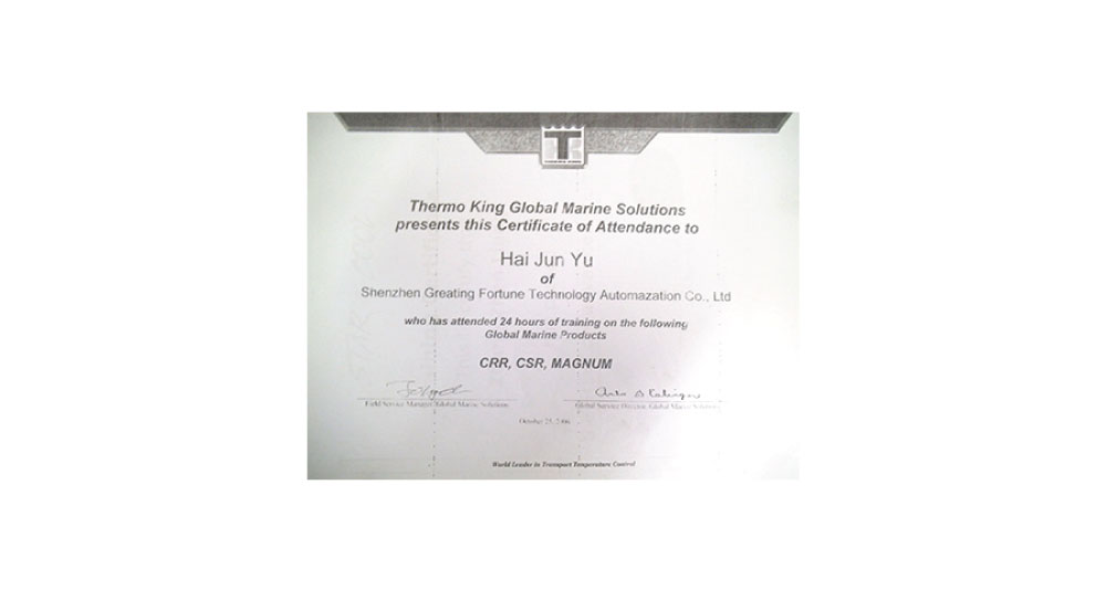 Greating Fortune Container Service (Thailand) Co.,Ltd