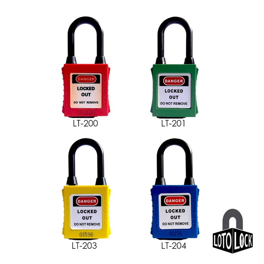 Padlock Nylon KD Lockout Tagout LOTO LOCK® - schakethailand