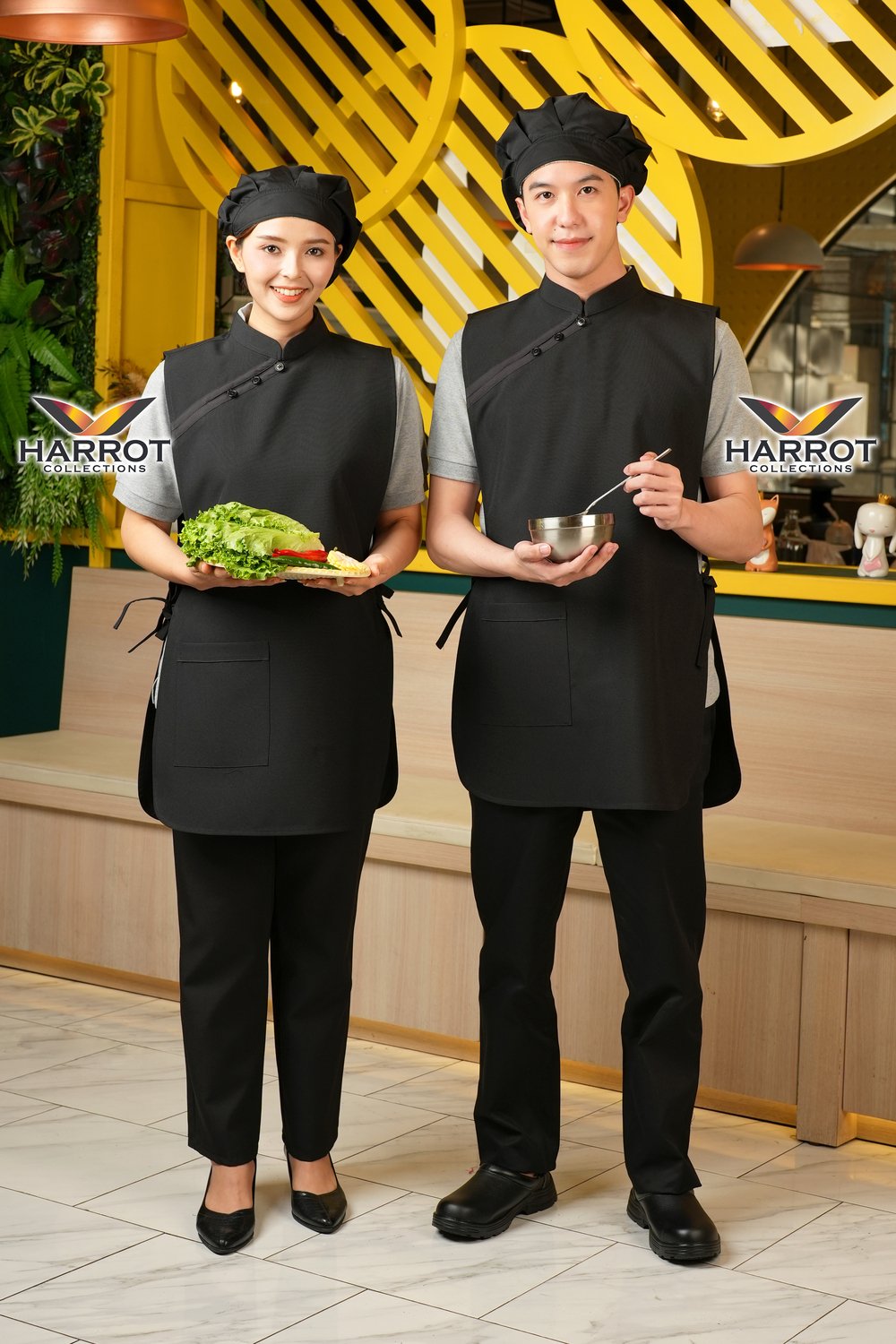 Jolin Covered Apron (FSA0534) - harrot