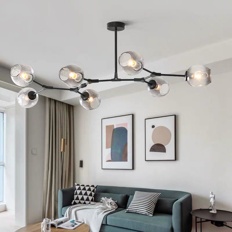 โคมไฟแขวนเพดาน รุ่น BUBBLE EVE-00001 จำนวน 7 หลอด - evedecolight