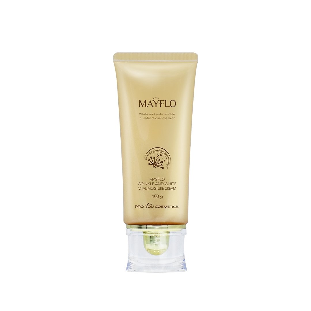 Mayflo Wrinkle And White Vital Moisture Cream (100g) - proyou-th