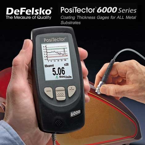 โพรบวัดความหนาผิวเคลือบ Defelsko Positector 6000 Series - thaimetrology