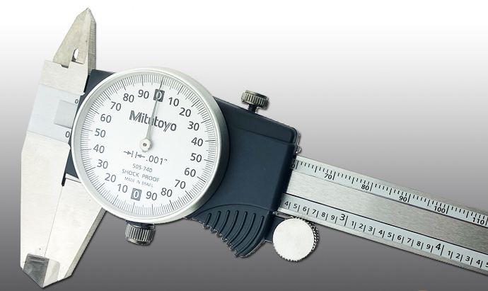 Dial Caliper Graduation 0.001 Inch [Series 505]