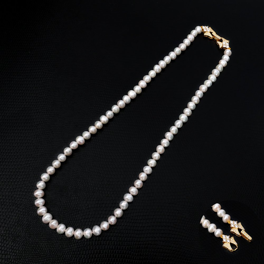 Approx. 6.0 mm, Freshwater Pearl, Uniform Pearl Necklace