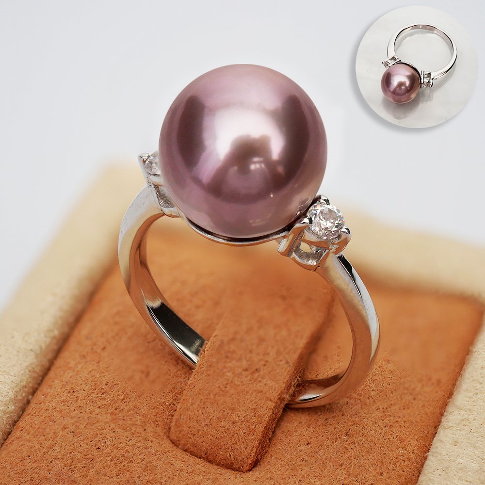 10.98 mm, Edison Pearl, Pearl Ring - pakasiapearl