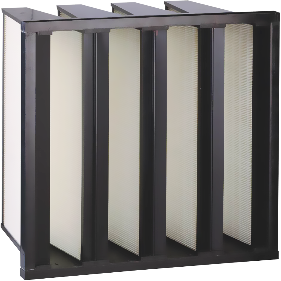 Minipleat V-Shape filter - V-BANK (4V)