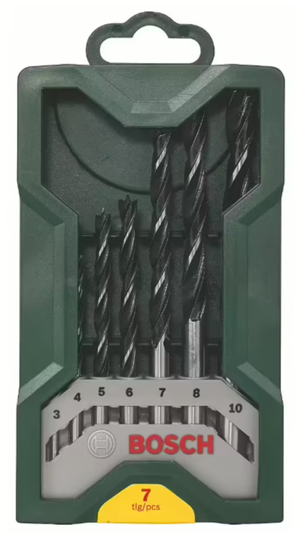 Bosch รุ่น 2607019580 ดอกเจาะไม้ 7 Pcs. รหัส 2607019580 - milnon