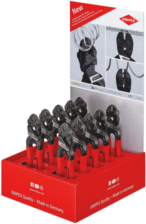 KNIPEX รุ่น SALES DISPLAY 71 01 160 คีมตัด การจัดแสดงบนเคาน์เตอร์ รหัส ...