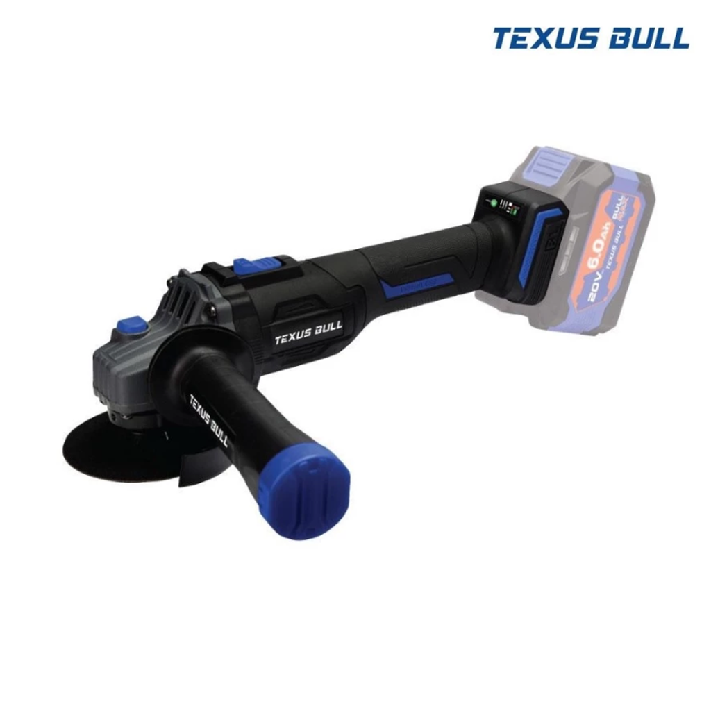 TEXUS BULL รุ่น TX-9808 เครื่องเจียรมือไร้สาย20V.อุปกรณ์ 8ชิ้น (เครื่อง ...