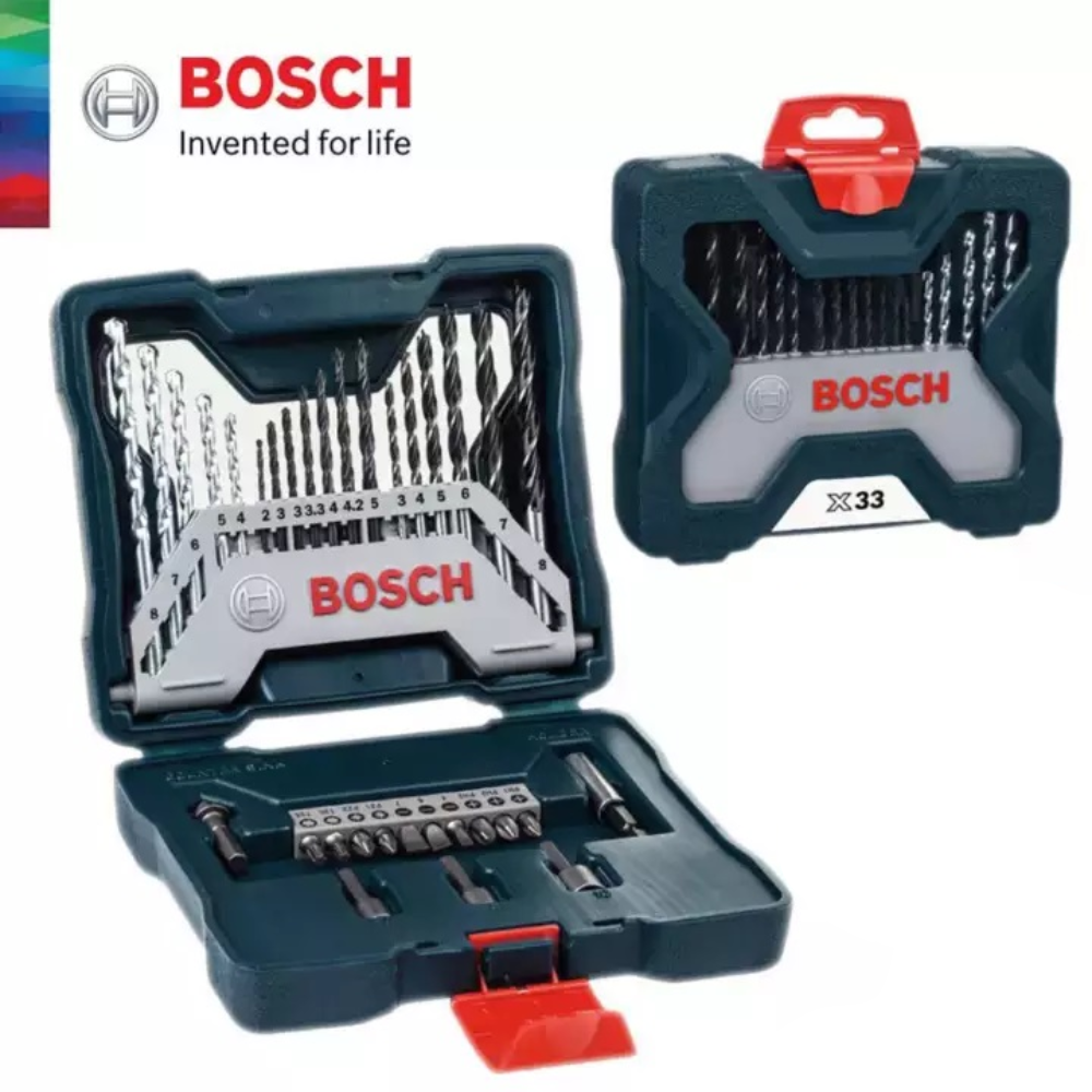 Bosch รุ่น 2607017398 ชุด X-Line ดอกสว่านไขควง 33 ชิ้น (Blue) รหัส ...