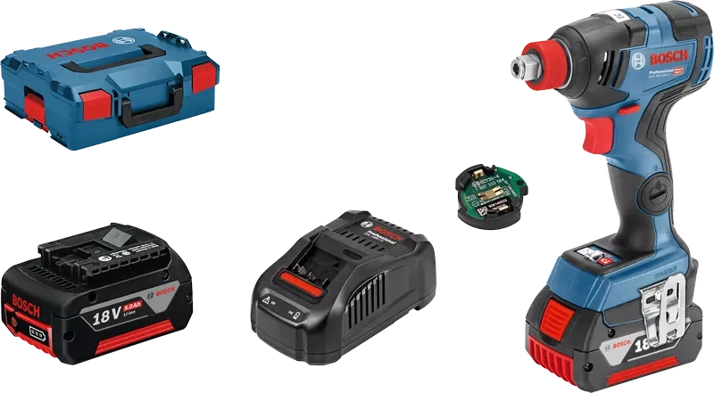 ไขควง/ประแจกระแทกไร้สาย GDX 18 V-200 C EC Brushless (06019G4200) (Set ...