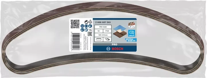 Bosch ผ้าทรายสายพาน ขนาด 4 x 24 นิ้ว Best for Wood+Paint (แพ็ค 10 ชิ้น ...