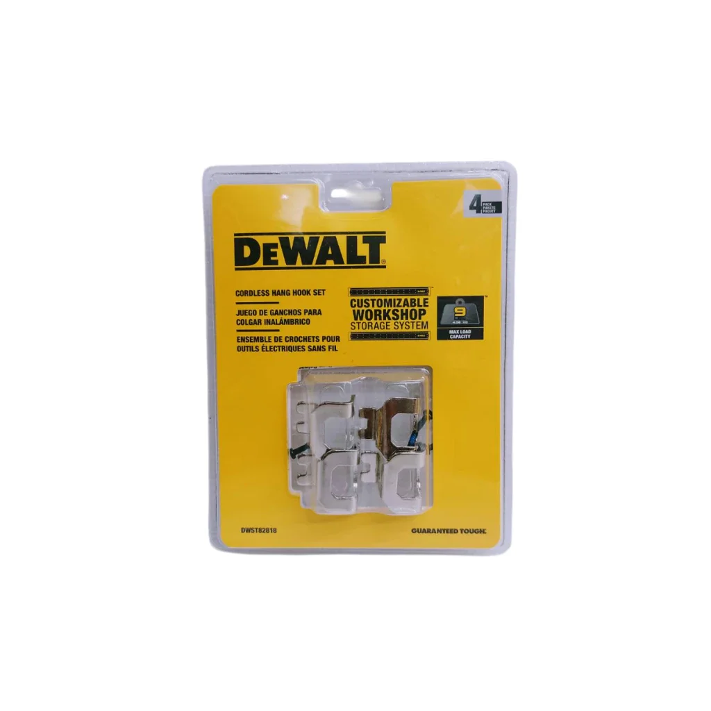 DEWALT รุ่น ชุดตะขอแขวนไร้สาย (4 ชิ้น/ชุด) DWST82818