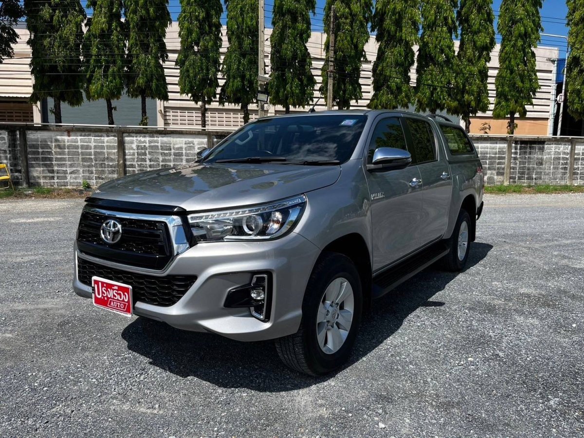 2019 Toyota Hilux Revo 2.4 E Plus 4WD Double Cab เกียร์ธรรมดา สีเทา ...