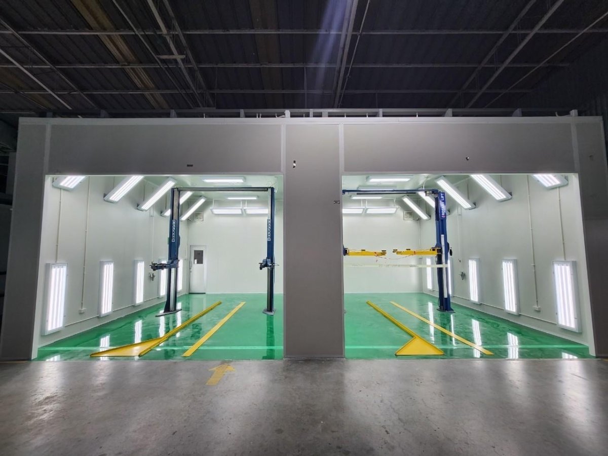 Water Leak Test Booth