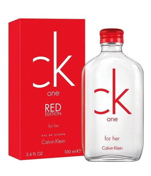 น้ำหอม CK One Red Edition for Her EDT ขนาด 100ml