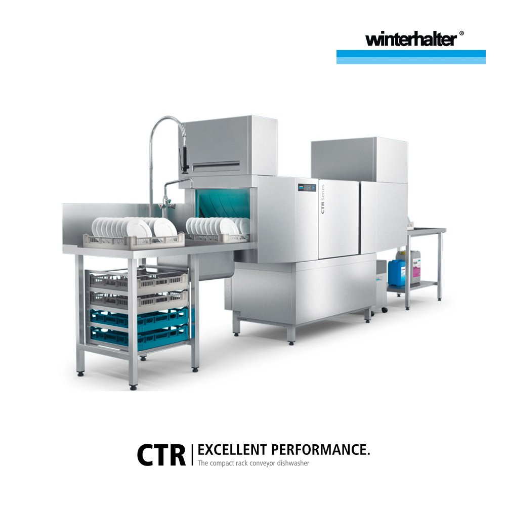 เครื่องล้างจาน WINTERHALTER รุ่น CTR