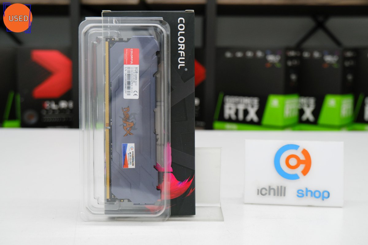 RAM (แรม) COLORFUL BATTLE-AX DDR4 8GB 3200MHz P11793