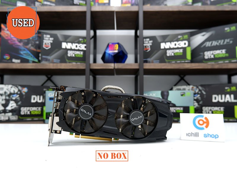 การ์ดจอ (VGA) GALAX GTX 1060 6GB 2F EXOC NO BOX P11728