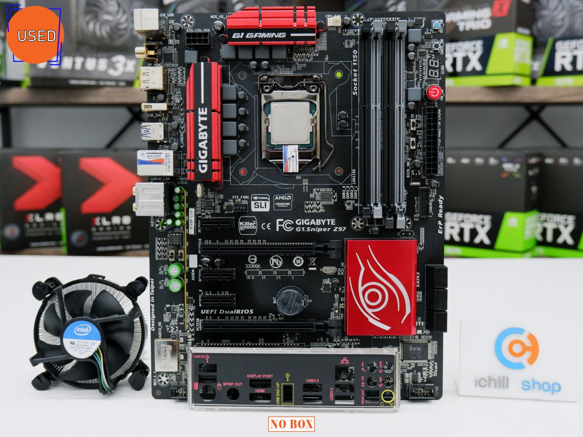 ชุดซีพียูพร้อมเมนบอร์ด CPU : INTEL CORE I5-4460 3.2GHz + MB : GIGABYTE ...