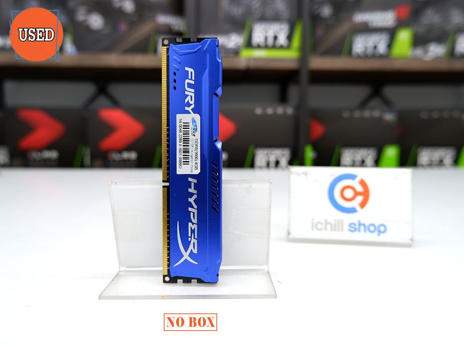 RAM (แรม) KINGSTON HYPER X FURY DDR3 4GB 1600MHZ P09973